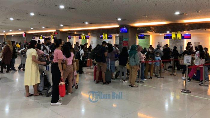 Periode Semester I 2022, Bandara Ngurah Rai Layani 4 Juta Lebih Penumpang - Tribun-bali.com