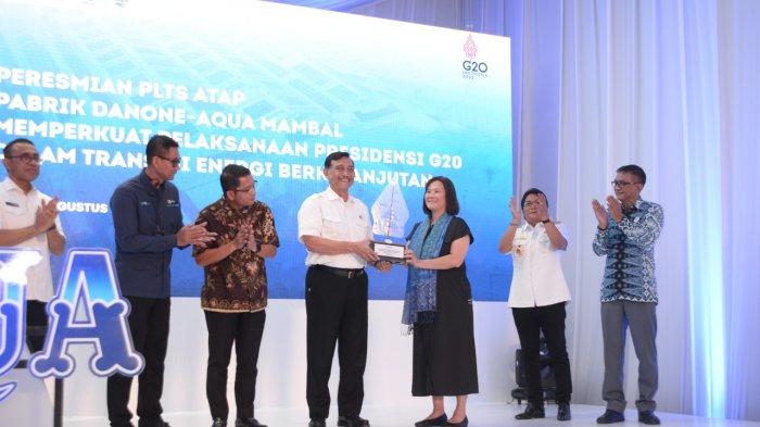 PLTS Atap Pabrik Danone-AQUA Mambal Perkuat Presidensi G20 dalam ...