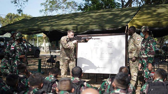 Bersama TNI di Bali,US Army Lakukan Latihan Tembak dengan Senjata Laras ...