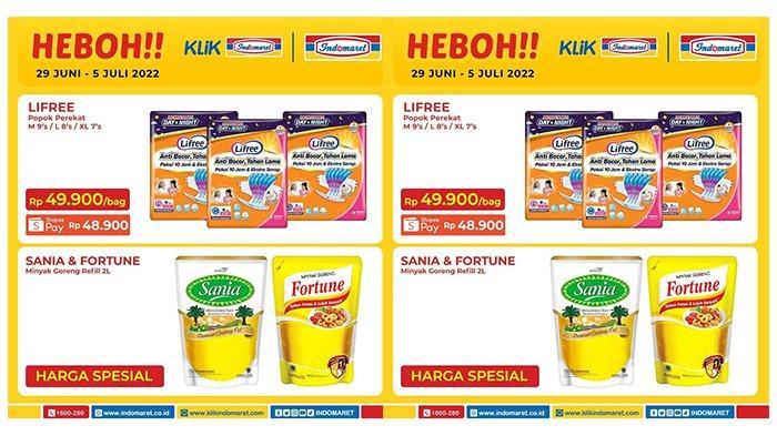 DISKON GEDE Promo Indomaret 29 Juni 2022: Migor SANIA & FORTUNE 2L Rp38 ...