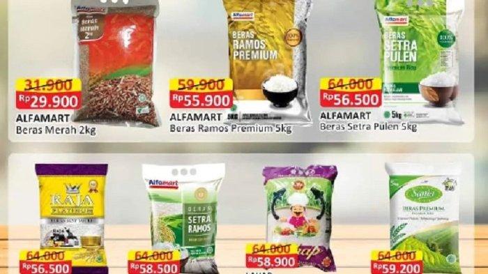 BERAS DISKON! Promo JSM Alfamart 9 September 2022, Beras Mulai Dari ...