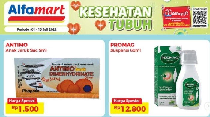 Promo Alfamart hingga 15 Juli 2022, Produk Kesehatan Harga Spesial ...