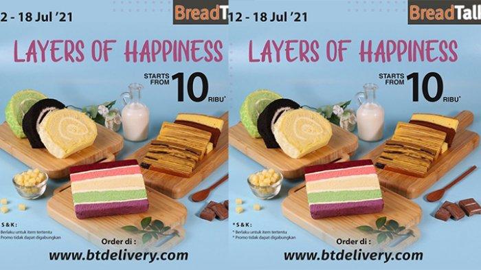 Promo BreadTalk TERBARU 13 - 19 Juli 2021, Aneka Kue Lapis dan Sliced ...