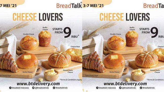 Promo BreadTalk TERBARU 3-7 Mei 2021, Muffin Cheese, Double Cheese ...