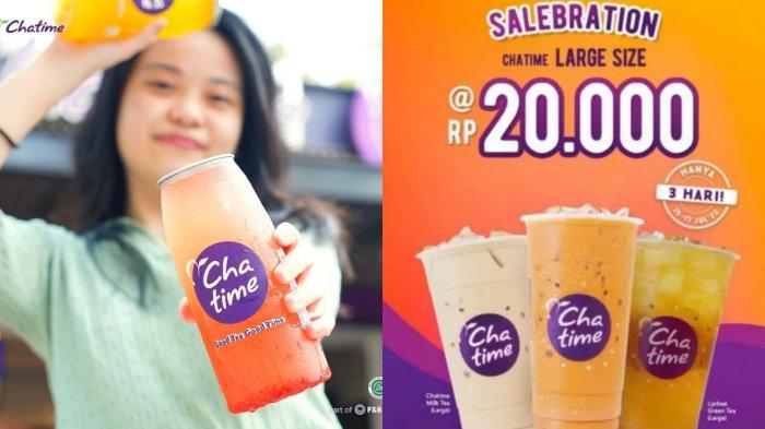 BARU! Promo Chatime 16-17 Juli 2022, Chatime Milk Tea hingga Authentic ...