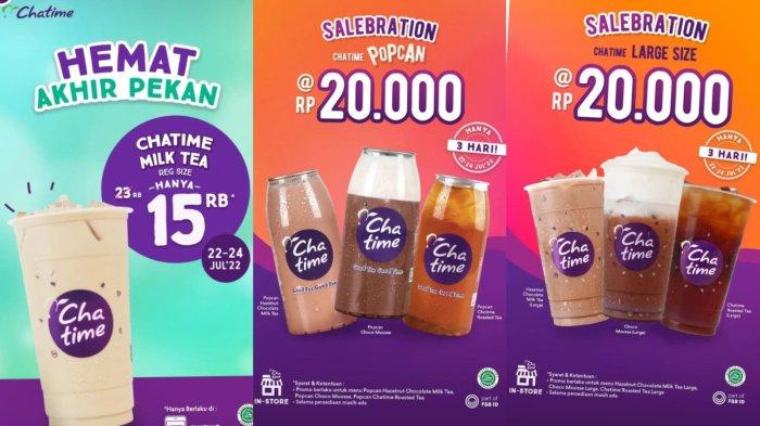 BARU! Promo Chatime 23-24 Juli 2022, Popcan Choco Mousse hingga Roasted ...