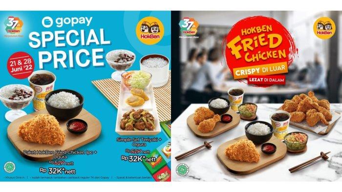PROMO Hokben 25-30 Juni 2022, HokBen Fried Chicken Spesial Rp 35 Ribuan, Jangan Sampai Terlewat ...