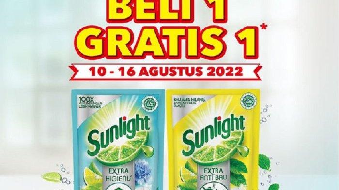 JANGAN TERLEWAT, Promo Indomaret 11 Agustus 2022, Sunlight 755ml Beli 1 ...