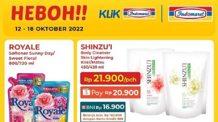 Pasti Untung, Promo Indomaret 12 Oktober 2022, Royale 800ml Cuma Rp9 ...