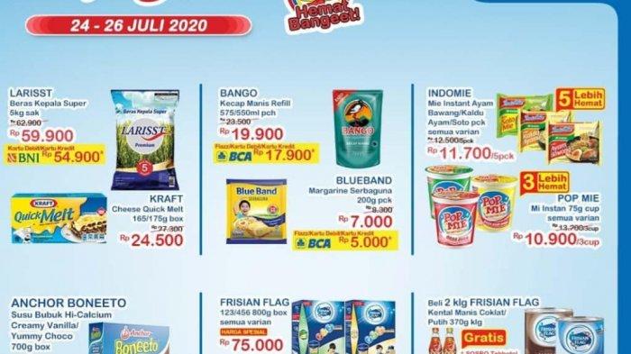 Daftar Harga Produk Promo Indomaret 24-26 Juli 2020 : Beras 5 Kg Rp 59. ...