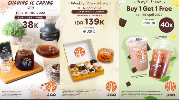 BARU! Promo J.CO 11-24 April 2022, Dapatkan Iced Lemon Tea dan Choco ...