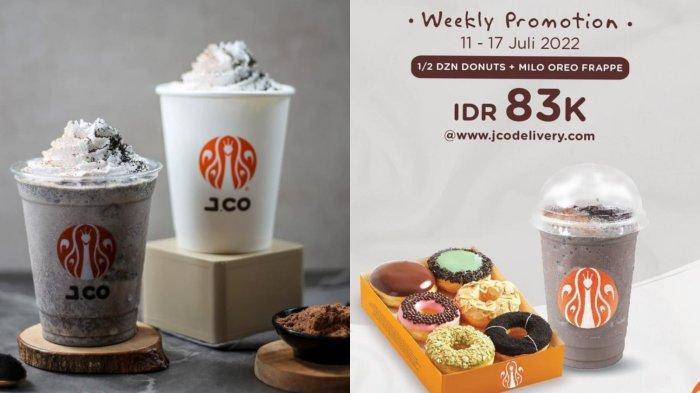 Promo JCO Hari Terakhir 17 Juli 2022, 1/2 Dozen Donut dan Milo Rp83 ...