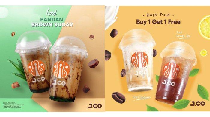 Promo J.CO 19 Januari 2022, Beli 1 Gratis 1 Rp 31 Ribu, Dapatkan Iced ...