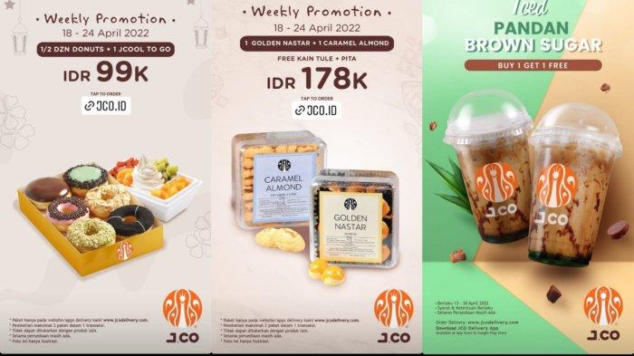 Promo J.CO 21-24 April 2022, Dapatkan 1/2 Lusin Donut dan 1 Jcool To Go ...