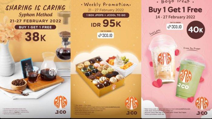 BARU! Promo J.CO 21-27 Februari 2022, Dapatkan 1 Box JPOPS dan Jcool To ...