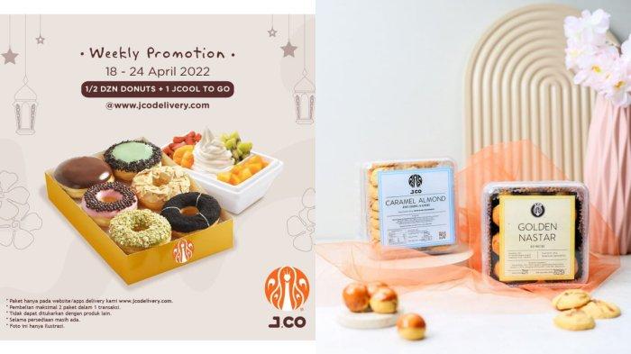 Nikmati 1/2 Lusin Donut + 1 Jcool To Go dengan Harga Spesial, Promo J ...