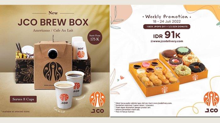 PROMO JCO Sampai 24 Juli 2022, 1/2 Dozen Donuts & 1 Box JPOPS Rp 91 ...