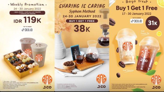 NEW! Promo J.CO 24-30 Januari 2022, 1 Box JPops + Chocolate Frappe ...