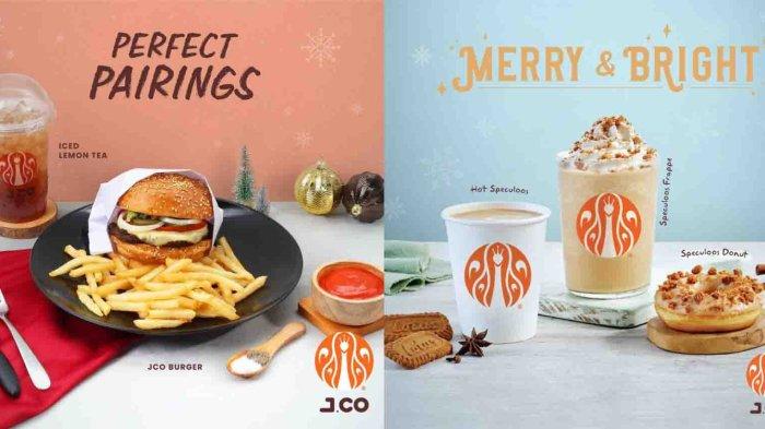 Happy Holiday, Promo J.CO 3-5 Desember 2021, JCO Burger Gratis Iced ...