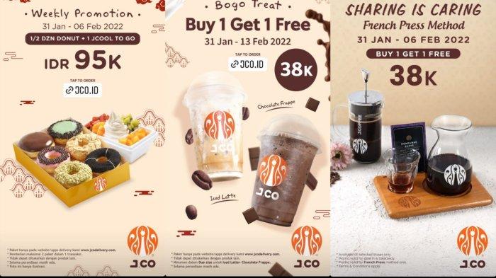 PROMO J.CO 2-6 Februari 2022, Harga Spesial untuk Menu 1/2 Lusin Donut ...