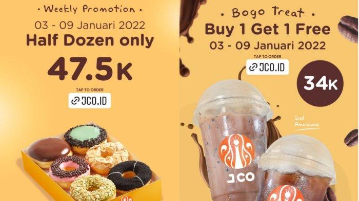 Hari Terakhir! PROMO J.CO 9 Januari 2022, Bogo Treat untuk Iced ...