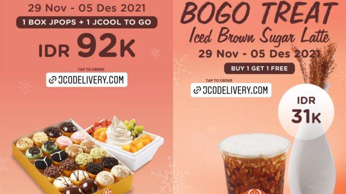 DISKON! Promo J.CO Hingga 5 Desember 2021, Beli 1 Box Jpops dan Jcool ...