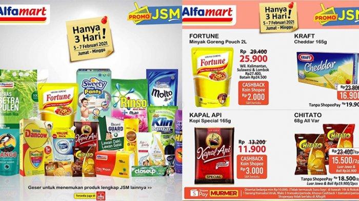 Promo JSM Indomaret & Alfamart hingga 7 Februari 2021, Banyak Produk Turun Harga, Cek Diskonnya ...