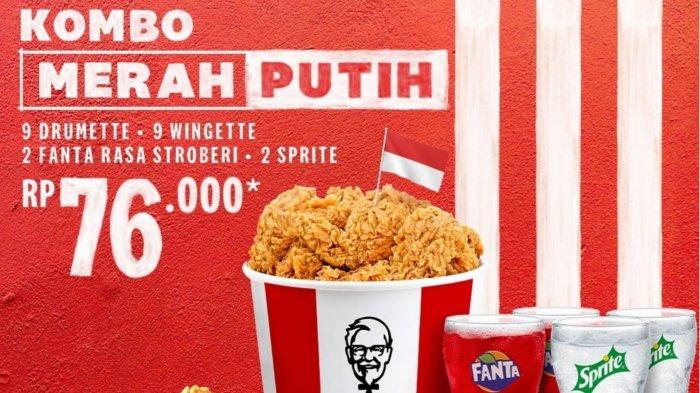 TERBARU! Promo KFC 16 Agustus 2021, 9 Drumette, 9 Wingette, 2 Fanta, 2 ...