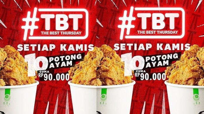 PAS Untuk Menu Lebaran, Promo Ayam KFC Kamis 13 Mei 2021, 10 Potong ...