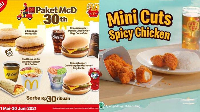 PROMO McD Besok, Jangan Kelewatan Ada Menu Spesial Ultah 30 Tahun Serba ...