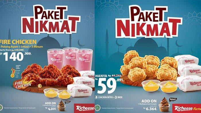 3 Promo Richeese Factory Spesial Ramadhan 2021, Ada Paket Hemat Mulai ...