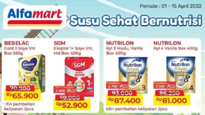 Promo Susu Favorit Alfamart hingga 15 April 2022, Bebelac Rp146.200 ...