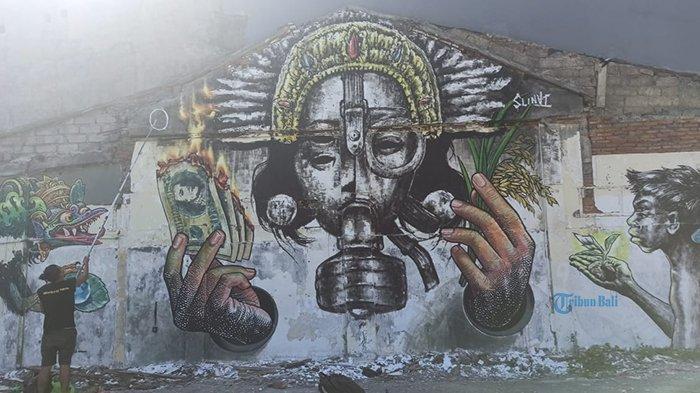 Kolaborasi Wild Drawing dan Slinat Buat Karya untuk Kritik Bali yang ...