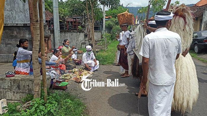 Sesuhunan Macecingak Kelilingi Wilayah, Nyomia Bhuta Kala di Desa Adat ...