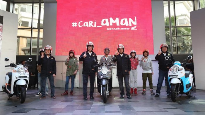 Perkuat Kampanye Keselamatan Berkendara, AHM Perkenalkan Tagline #Cari ...