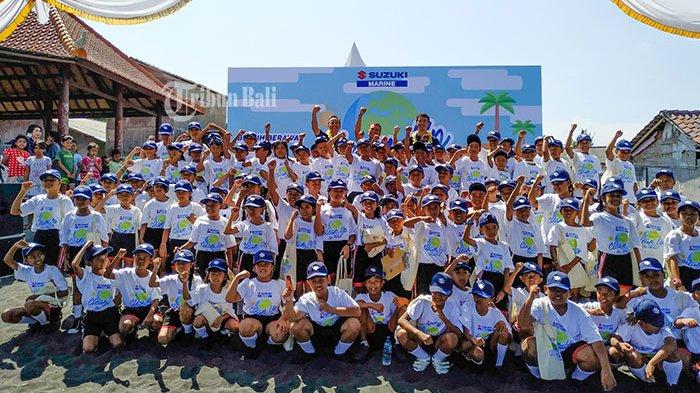 Suzuki Bangun Kesadaran Siswa SD Bijak Gunakan Plastik - Tribun-bali.com
