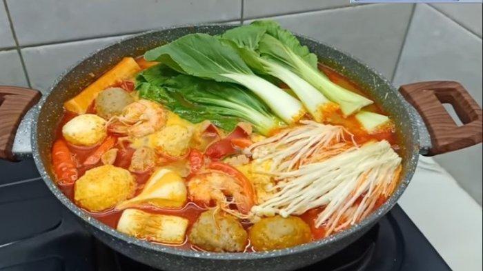 Resep Shabu-shabu Kuah Tomyam, Cocok Disantap Saat Bersama Keluarga di Akhir Pekan - Tribun-bali.com