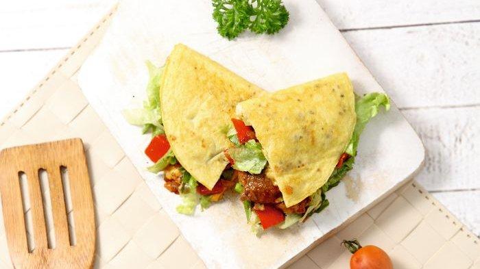 Resep Telur Ala Burger, Sarapan Ala Barat dengan Budget Hemat, Mudah ...