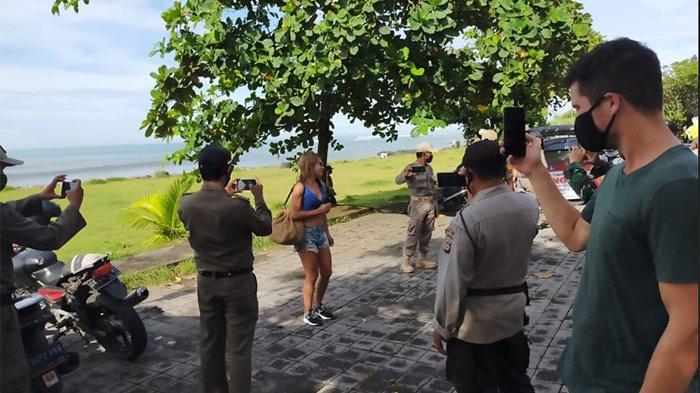 Banyak WNA Membandel Tak Gunakan Masker, Satpol PP Badung Catat 135 Orang Terjaring Sidak Prokes ...