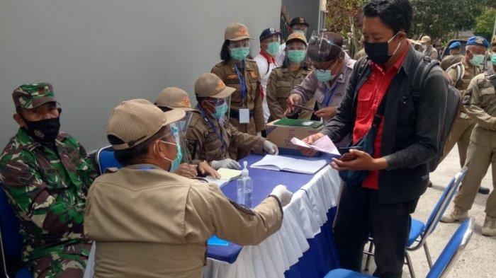 67 Pelanggar Protokol Kesehatan Diamankan Satpol PP Karangasem - Tribun-bali.com