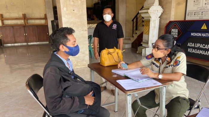 Sidak Masker di Kelurahan Sanur, 10 Pelanggar Terjaring, 2 Orang Didenda Masing-masing Rp 100 ...