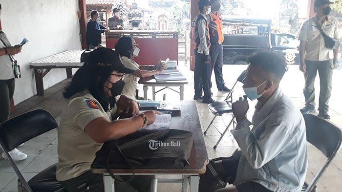 Denpasar Masih Terus Gelar Sidak Masker, 20 Orang Terjaring di Tonja - Tribun-bali.com