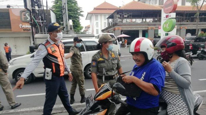 9 Pelanggar Prokes Terjaring Razia di Pemecutan Kaja Denpasar, 7 Orang Didenda - Tribun-bali.com