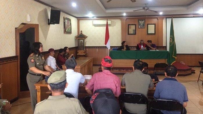 Sidang Tipiring, Pemilik Cafe dan Warung Remang-remang di Kuta Selatan ...