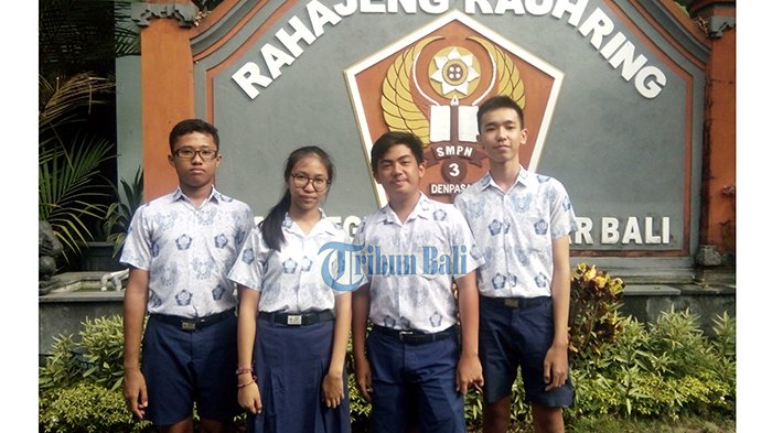 Wow, Siswa SMP Negeri 3 Denpasar Borong 3 Besar Nilai UN Tertinggi di ...