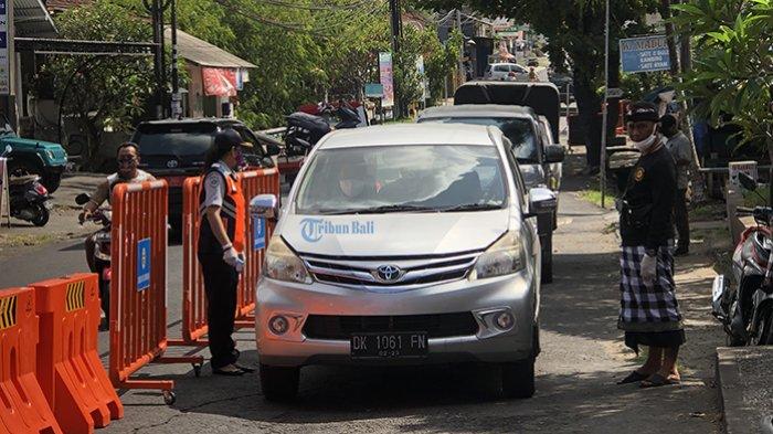 Pelaksanaan PKM di Pos Penatih Denpasar, Sempat Terjadi Kemacetan, Saat ...