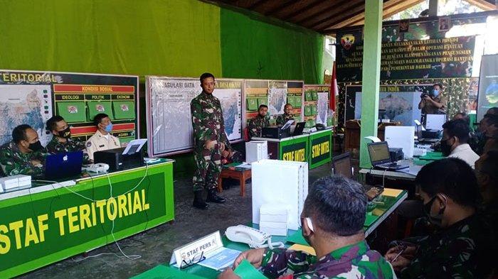 Kodim 1619/Tabanan Gelar Latihan Peningkatan Kemampuan Operasi Bantuan Penanggulangan Bencana ...
