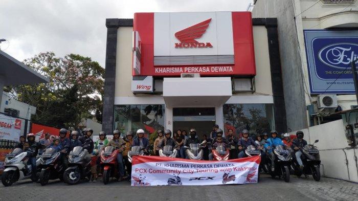 Dealer Honda KPD Group Ajak Konsumen PCX Touring dan Gathering - Tribun-bali.com