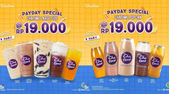 DISKON! Promo Chatime Hari Ini 2 Oktober 2022, Hadirkan 2 Jenis Minuman ...