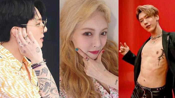 Ingin Buat Tato? Simak Inspirasi Tato dari 12 Artis Kpop Ini, Ada ...